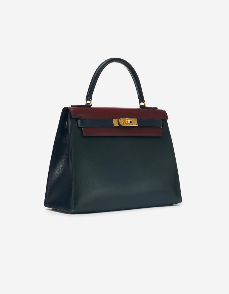 Hermès Kelly 28 Box Tricolor | SACLÀB