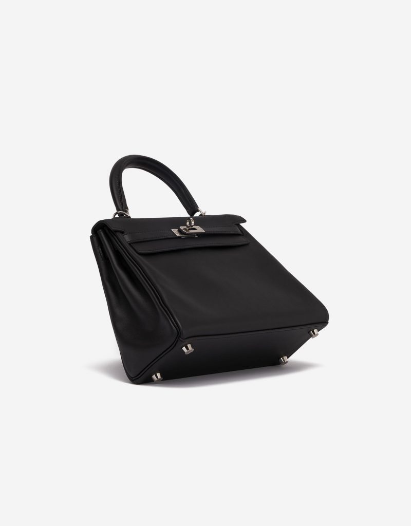 Hermès Kelly 25 Swift Black | SACLÀB