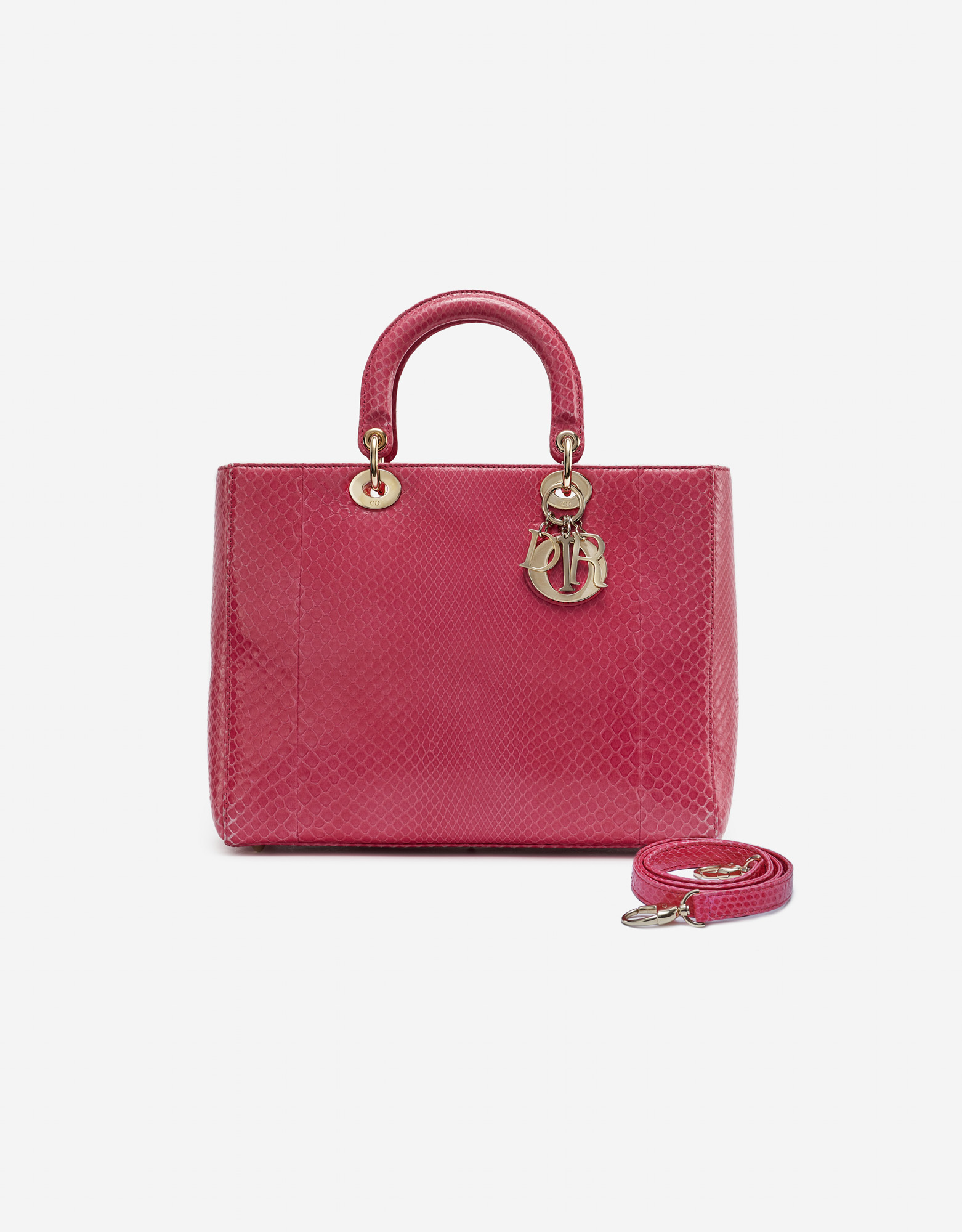 Dior Lady Large Python Pink | SACLÀB