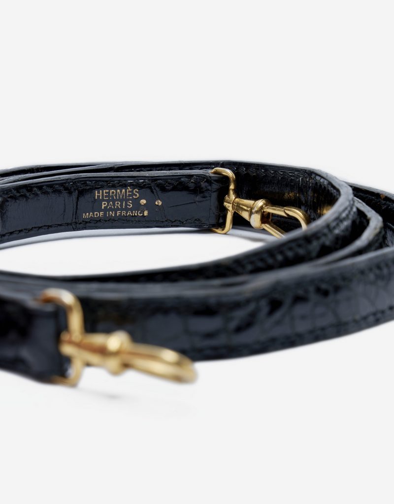 Hermès Kelly Mini Crocodile Black | SACLÀB
