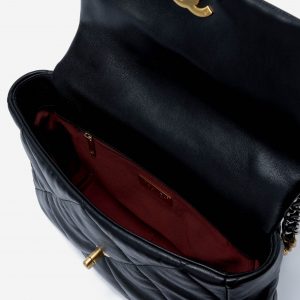 Chanel 19 Large Chevre Black | SACLÀB