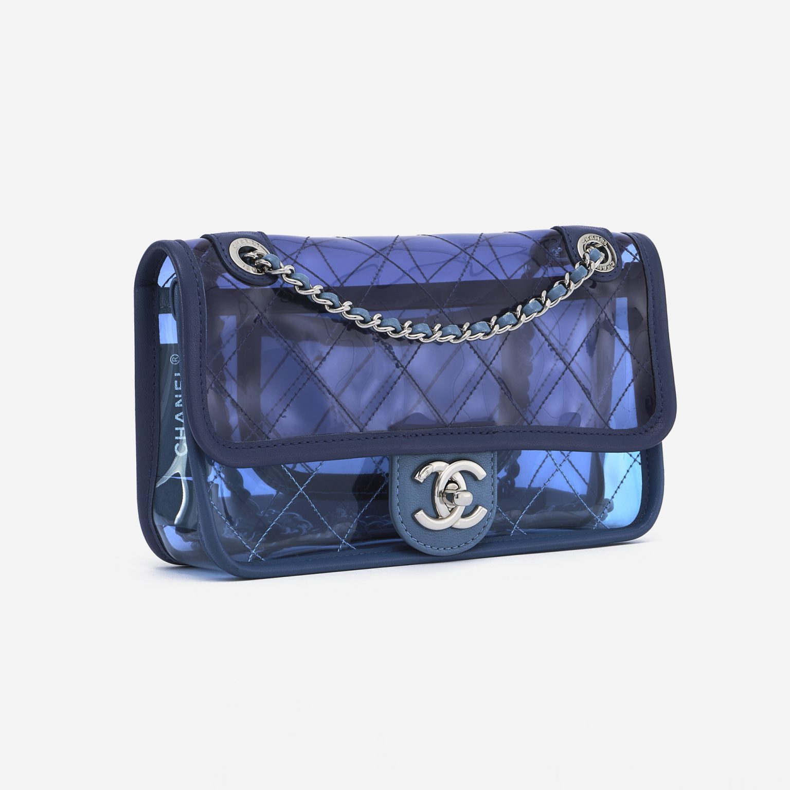 Chanel Timeless Small PVC Blue | SACLÀB