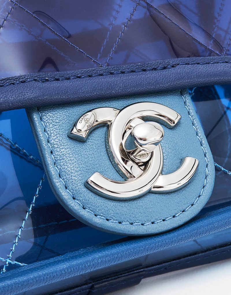 Chanel Timeless Small PVC Blue | SACLÀB