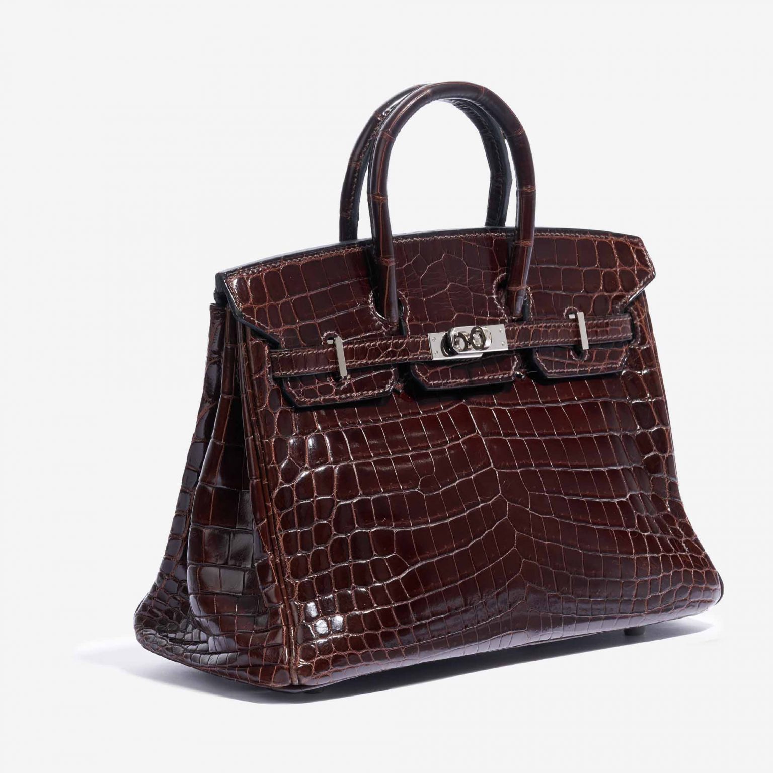 Hermès Birkin 25 Crocodile Niloticus Cocoan | SACLÀB