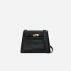 Hermès Kelly 20 Box Black | SACLÀB
