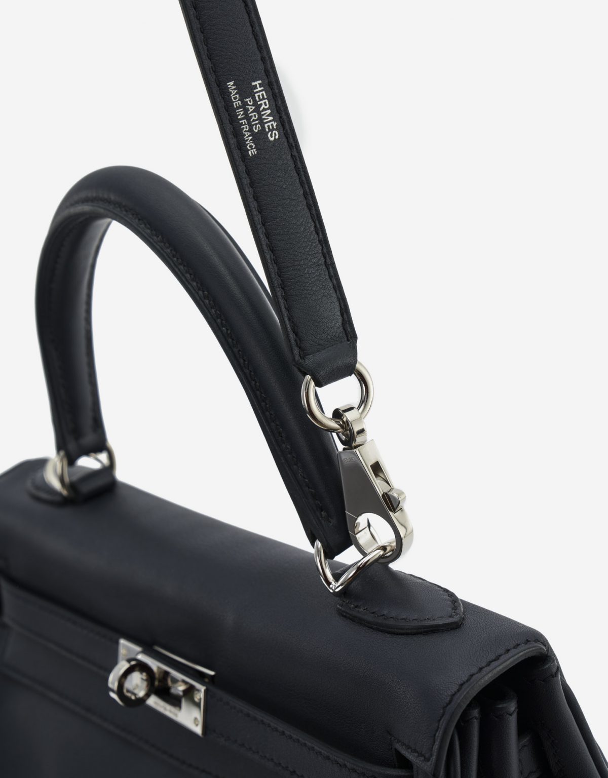 Hermès Kelly 25 Swift Bleu Indigo | SACLÀB