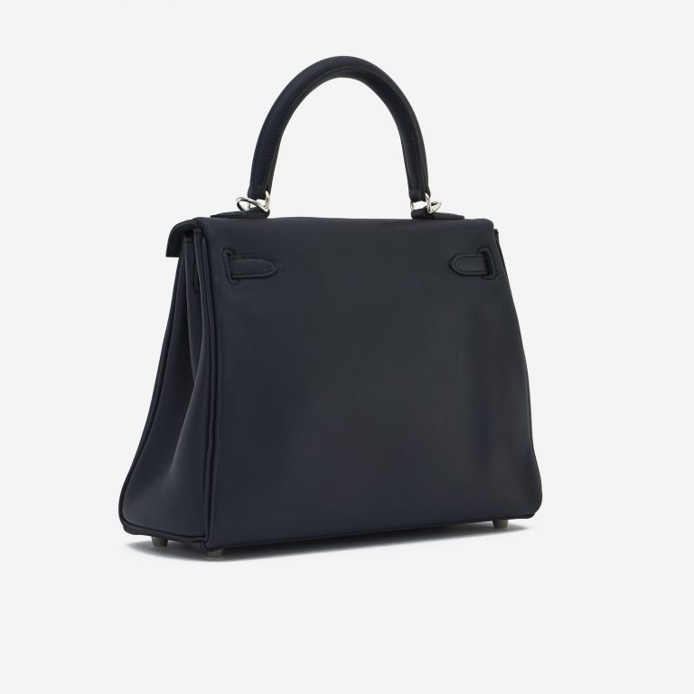Hermès Kelly 25 Swift Bleu Indigo | SACLÀB