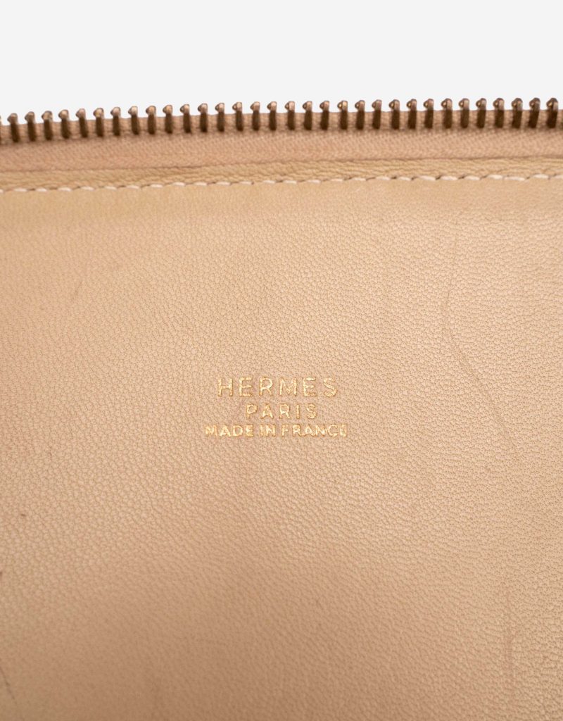 Hermès Bolide 37 Ostrich Beige | SACLÀB