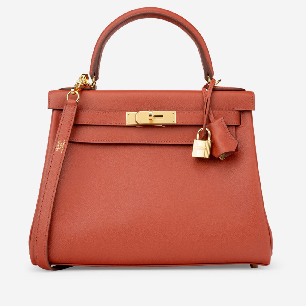 Hermès Kelly 28 Evercolor Brique | SACLÀB