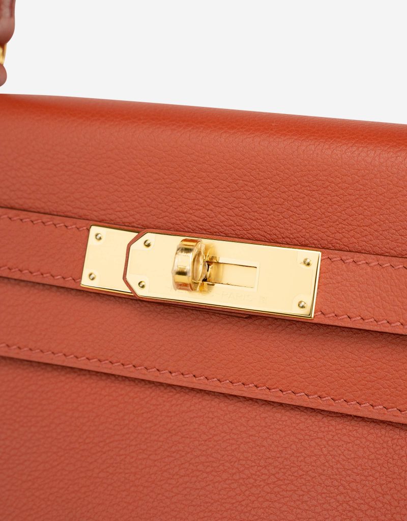 Hermès Kelly 28 Evercolor Brique | SACLÀB