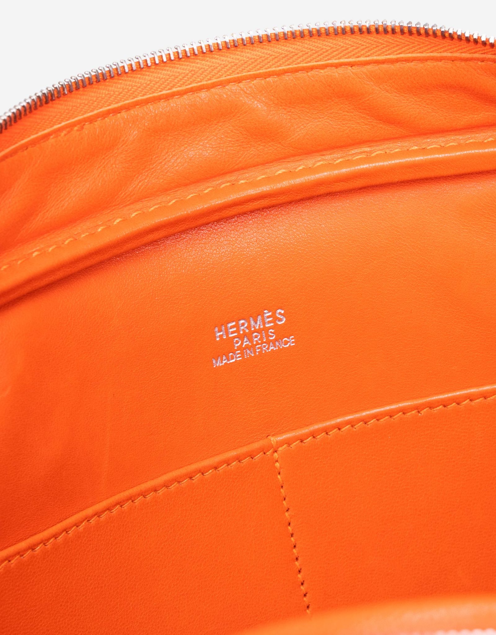 Hermès Plume Chevre Orange | SACLÀB