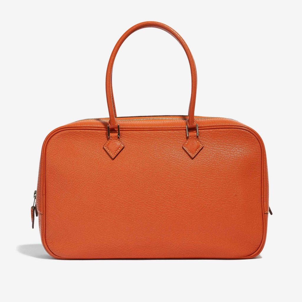 Hermès Plume Chevre Orange | SACLÀB