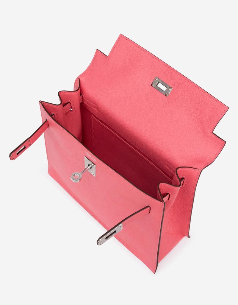 Hermès Kelly Danse Evercolor Rose Azalee | SACLÀB