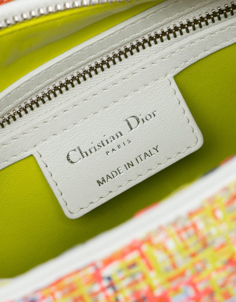 Dior Lady Medium Bag Tweed Multicolour | SACLÀB