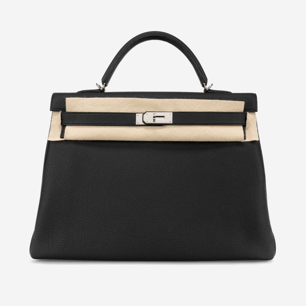 Hermès Kelly 40 Togo Black | SACLÀB