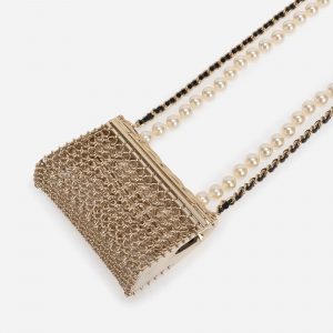Chanel Timeless Micro Necklace | SACLÀB