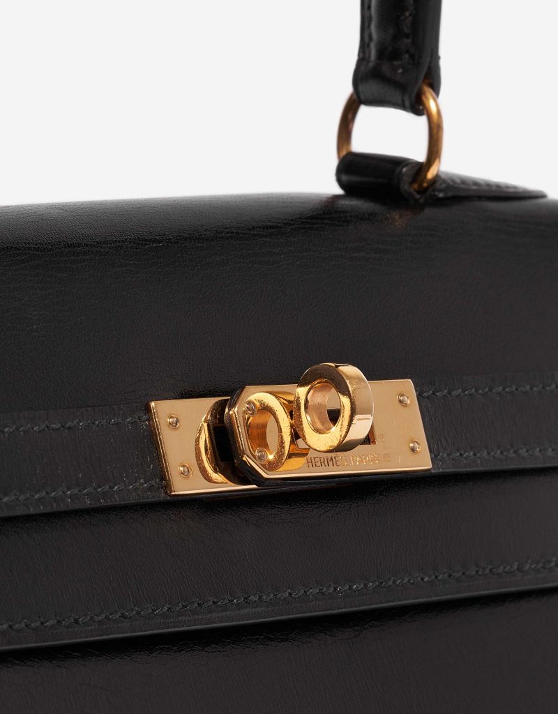 Hermès Kelly Mini Box Black | SACLÀB