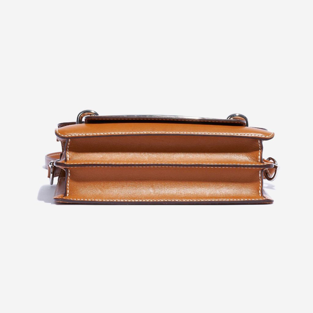 Hermès Roulis 23 Tadelakt / Chevre Gold / Rouge Pivoine | SACLÀB