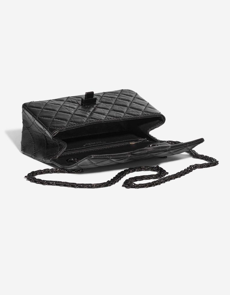 Chanel 2.55 Mini Rectangular Aged Calf So Black | SACLÀB