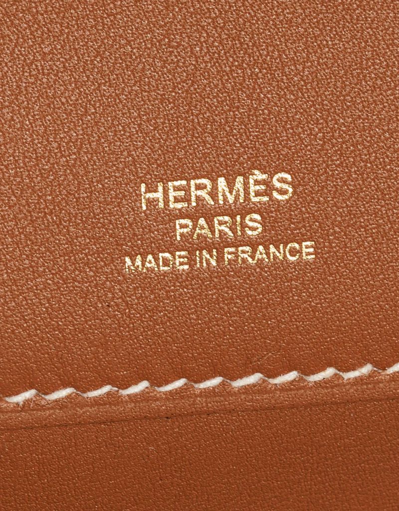 Hermès Kelly Cut Clutch Swift Gold | SACLÀB