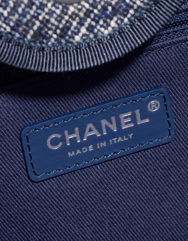 Chanel Deauville Tweed Blue | SACLÀB