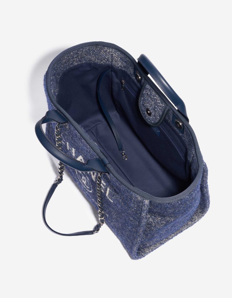 Chanel Deauville Tweed Blue | SACLÀB