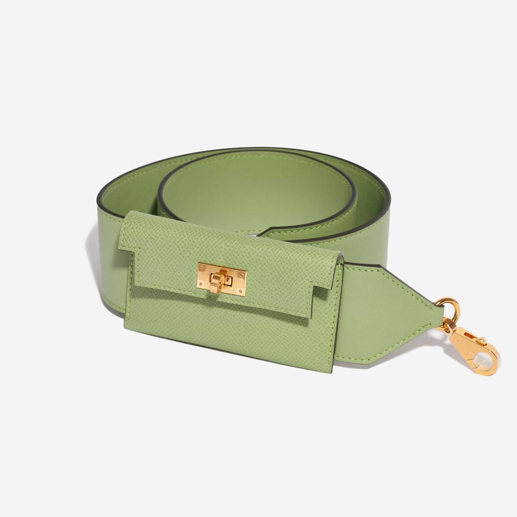 Hermès Kelly Pocket Strap Swift / Epsom Vert Criquet | SACLÀB