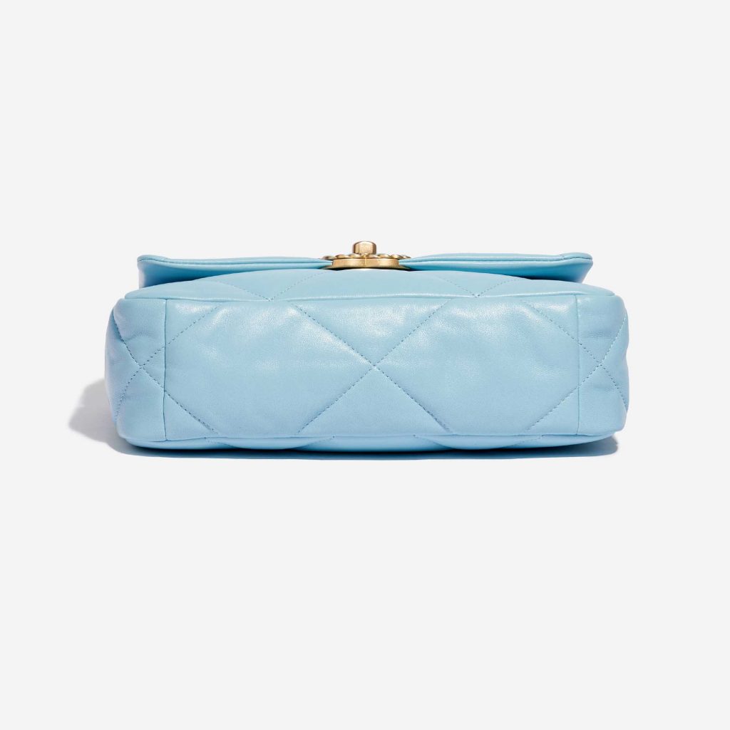Chanel 19 Flap Bag Lamb Sky Blue | SACLÀB