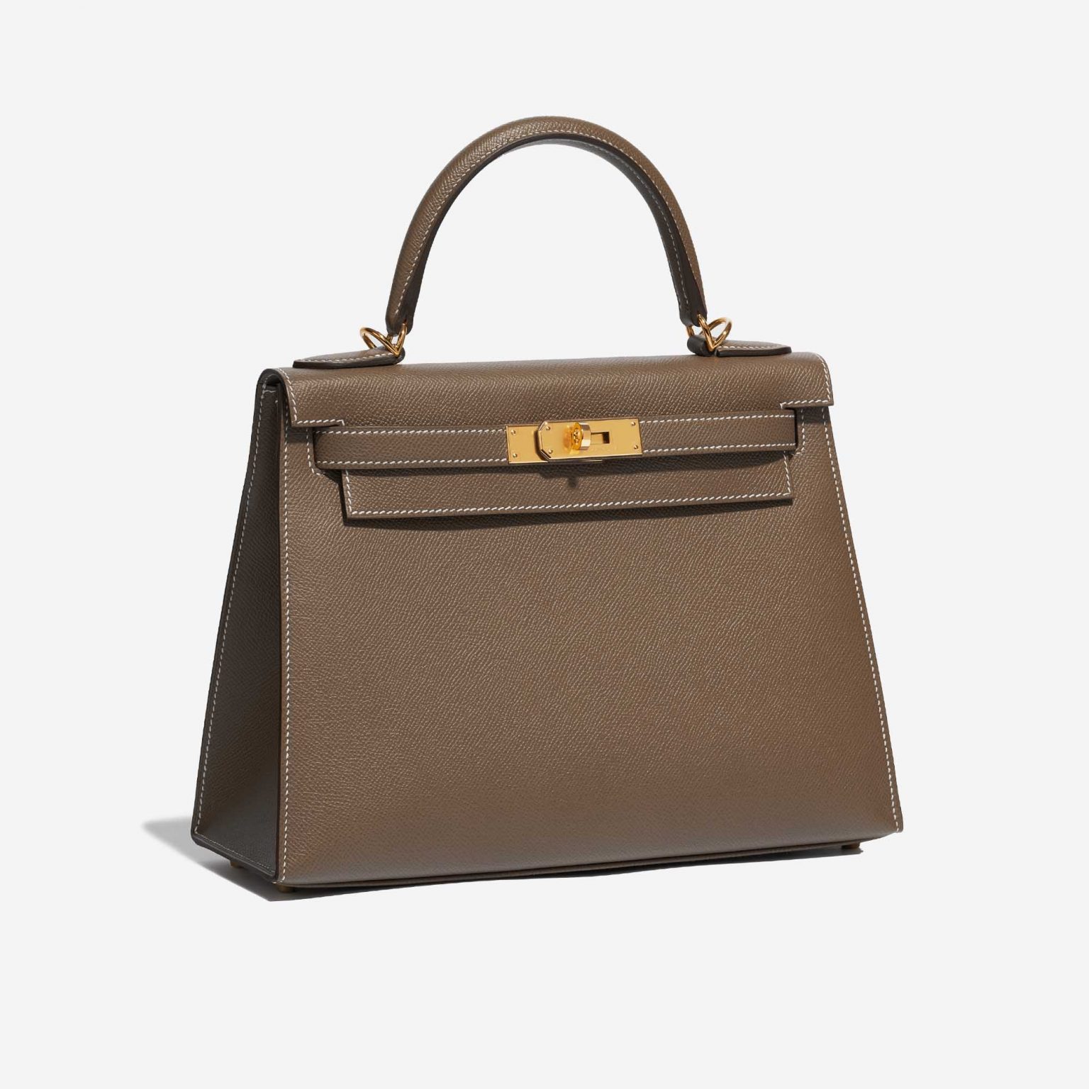 Hermès Kelly 28 Sellier Epsom Etoupe | SACLÀB