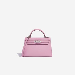 Hermès Kelly Mini Epsom Mauve Sylvestre | SACLÀB