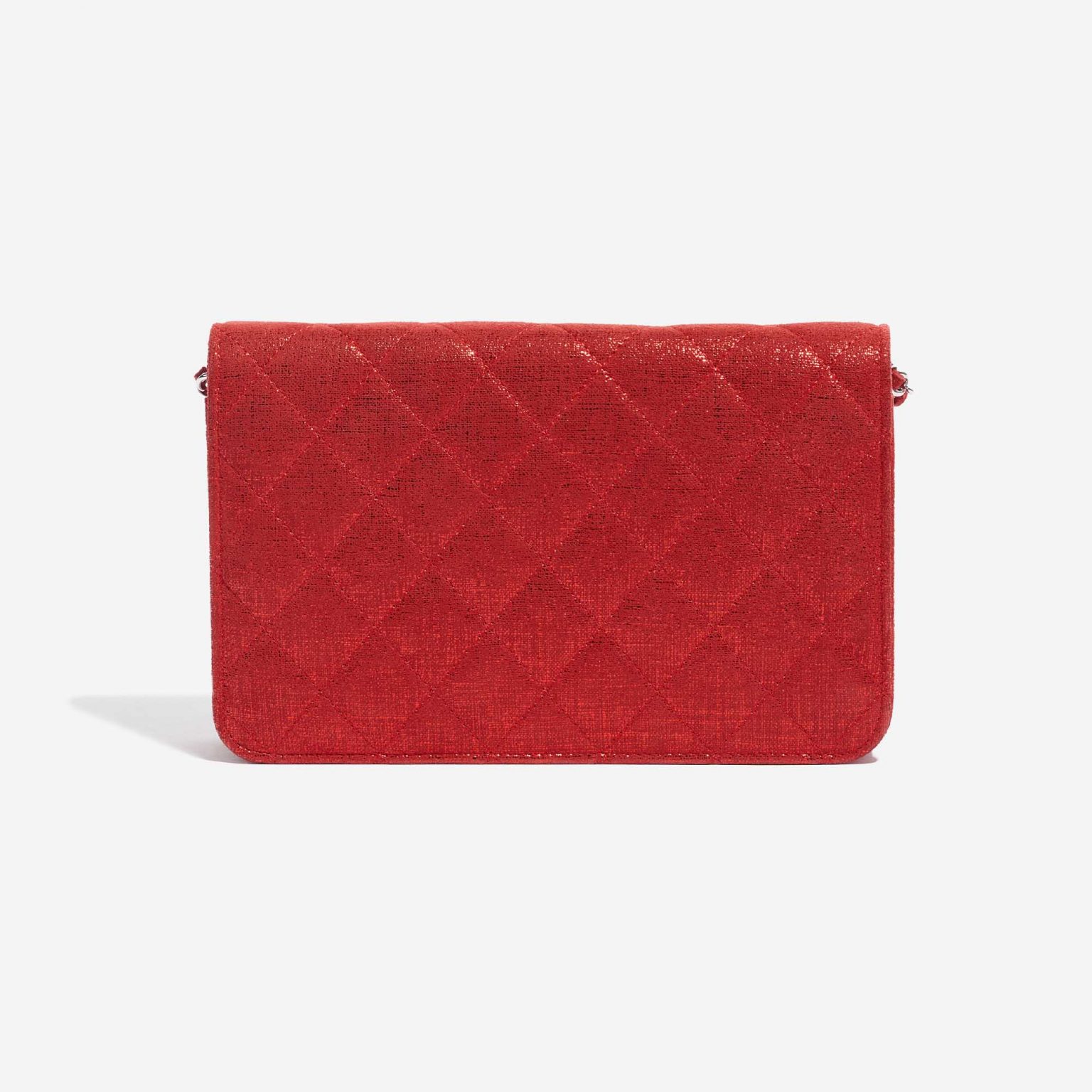 Chanel Timeless WOC Cotton Red Glittery | SACLÀB