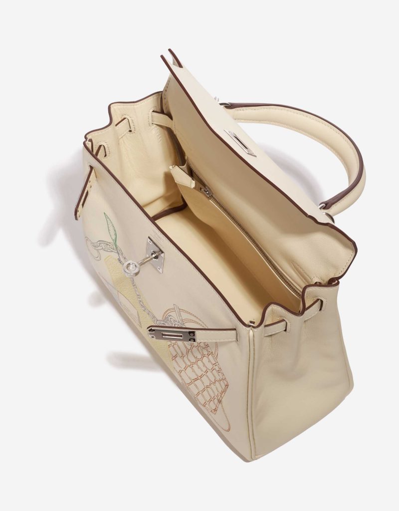 Hermès Kelly 25 Swift Nata In & Out | SACLÀB