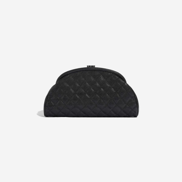 Chanel Timeless Clutch Caviar Black | SACLÀB