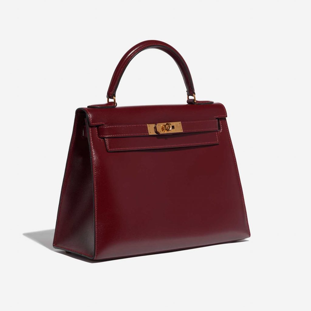Hermès Kelly 28 Box Rouge H | SACLÀB