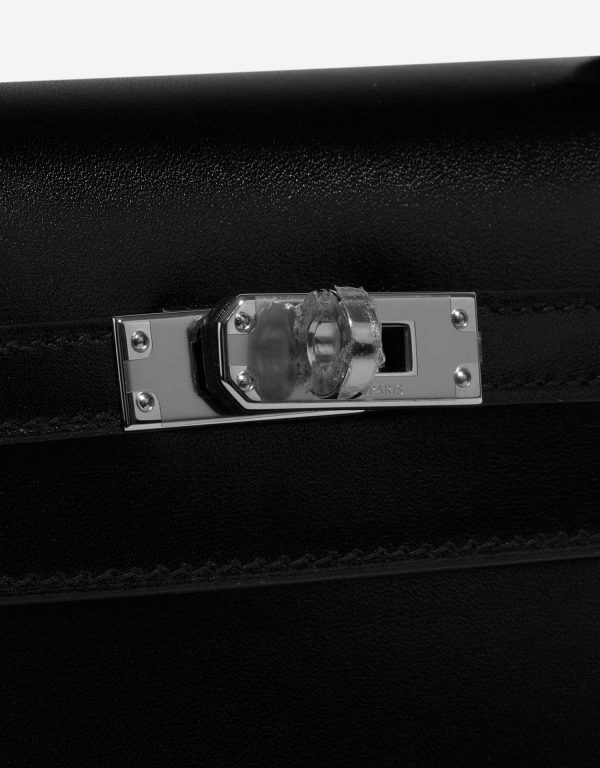 Hermès Kelly 25 Box Black | SACLÀB