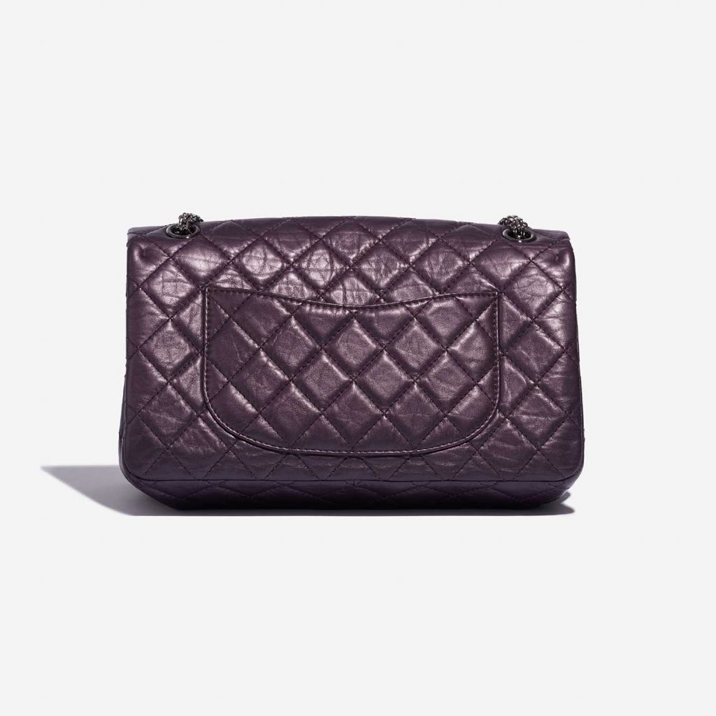 Chanel 2.55 Reissue 226 Lamb Mettalic Purple | SACLÀB