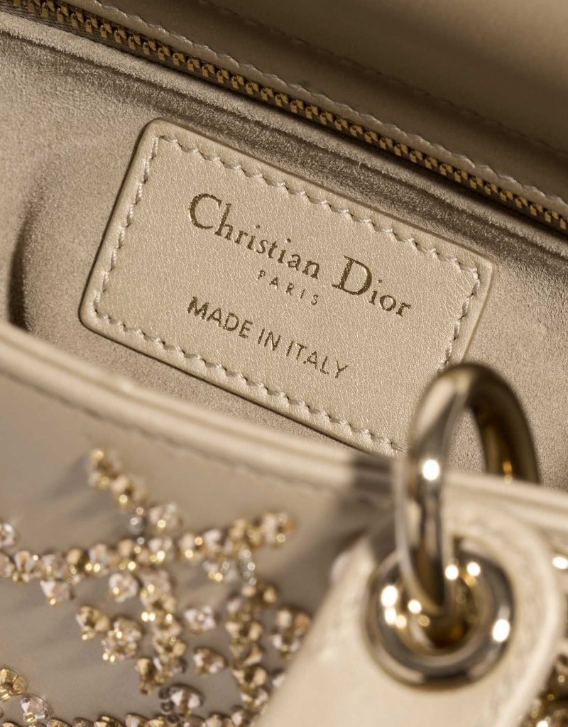 Dior Lady Mini Calf Light Beige | SACLÀB