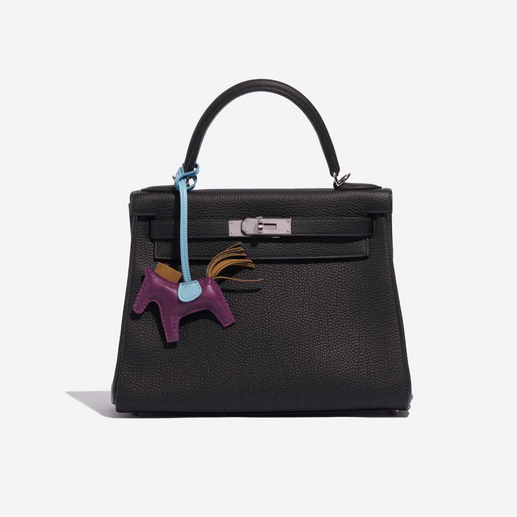 Hermès Rodeo PM Milo Anemone / Celeste / Gold | SACLÀB