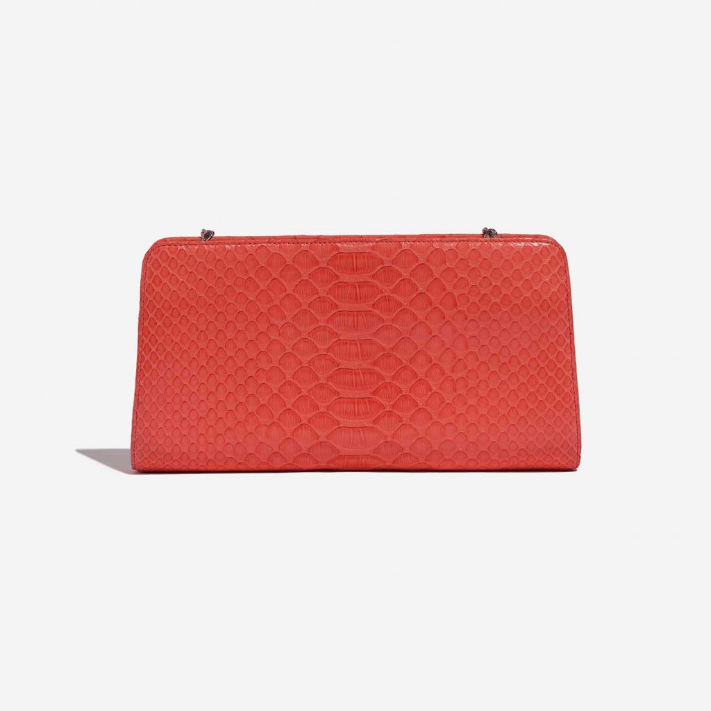 Chanel Clutch Python Coral | SACLÀB