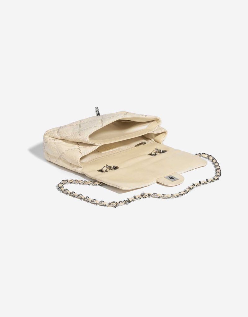 Chanel Timeless Medium Python Beige | SACLÀB