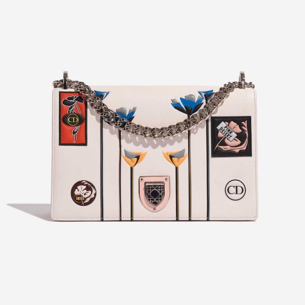 Dior Diorama Medium Calf Creme / Multicolour | SACLÀB