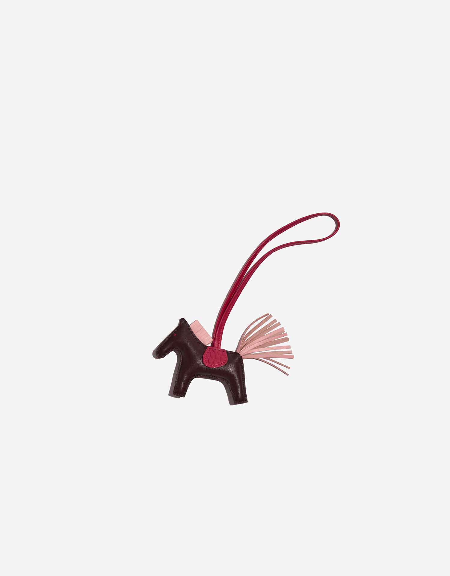 Hermès Rodeo Pm Milo Matte Alligator Rouge Sellier Rose Sakura Framboise SaclÀb