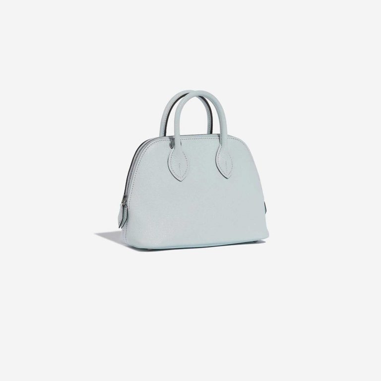 Hermès Bolide Mini 20 Chevre Mysore Blue Brume | SACLÀB