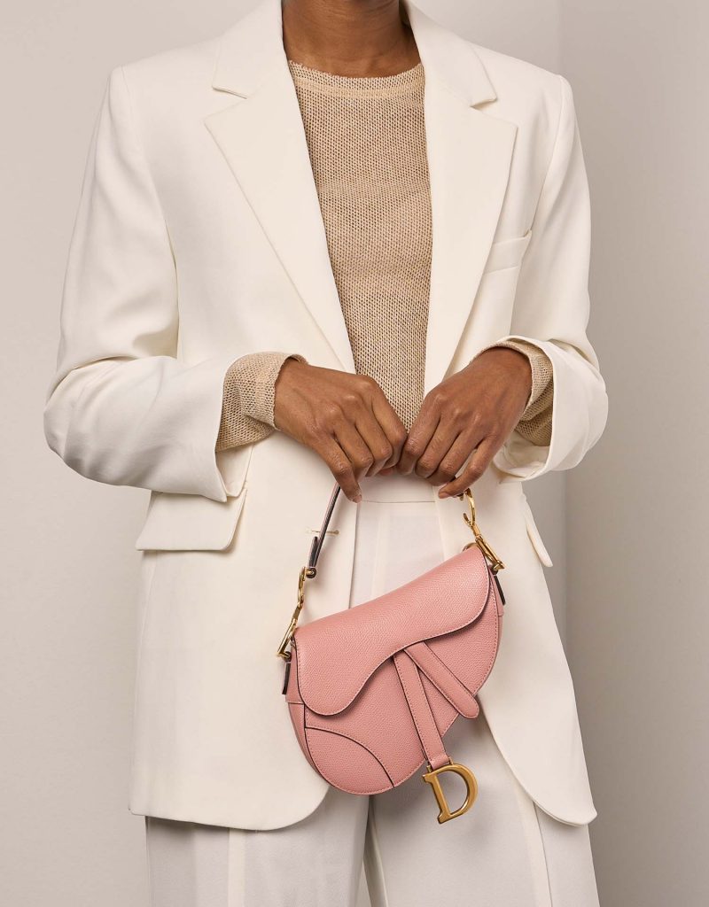 Dior Saddle Mini Calf Pink | SACLÀB