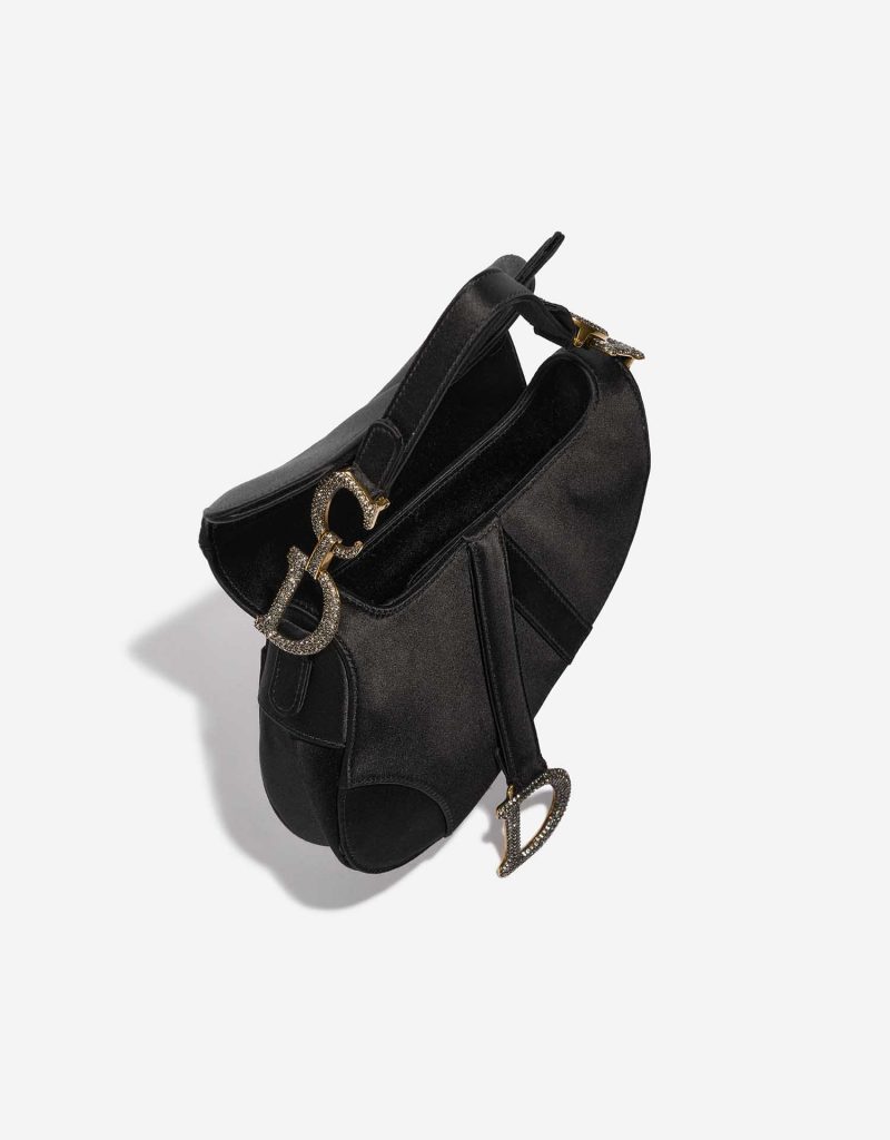 Dior Saddle Mini Satin Black | SACLÀB