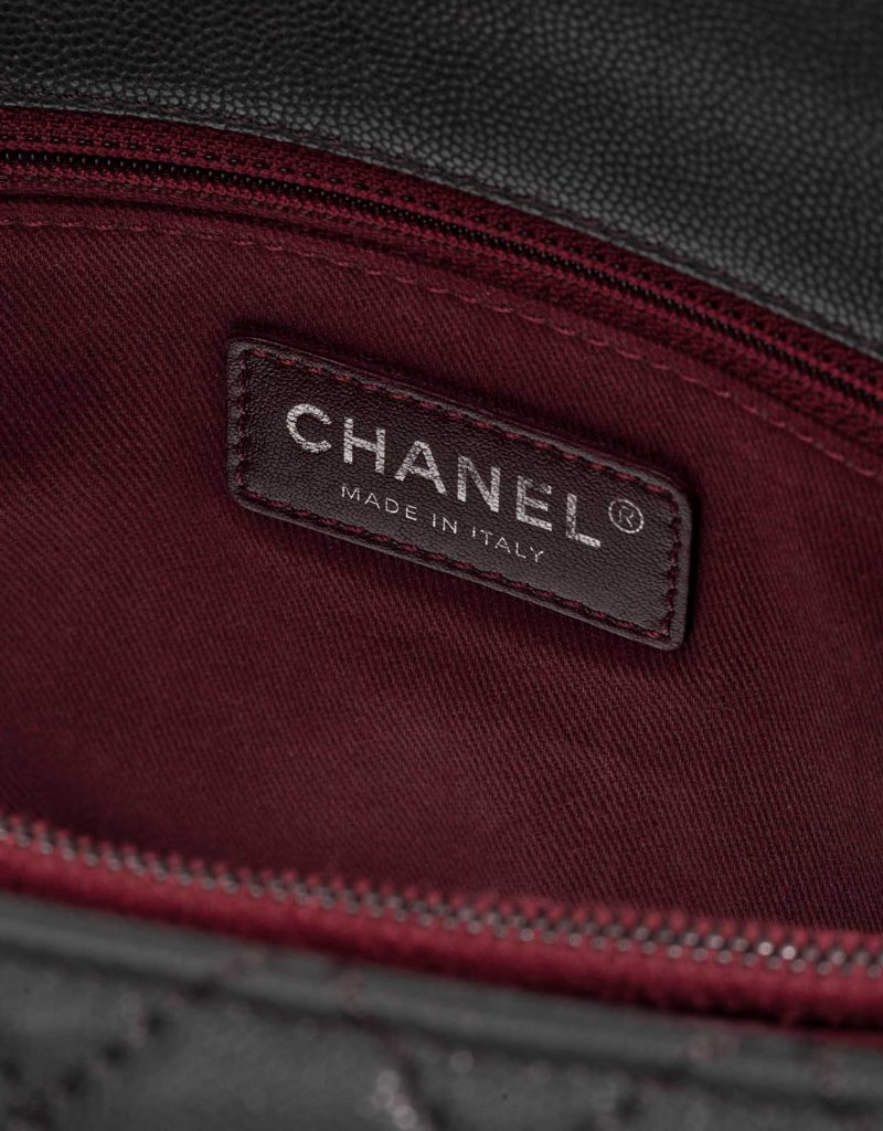 Chanel Timeless Handle Large Caviar Grey | SACLÀB