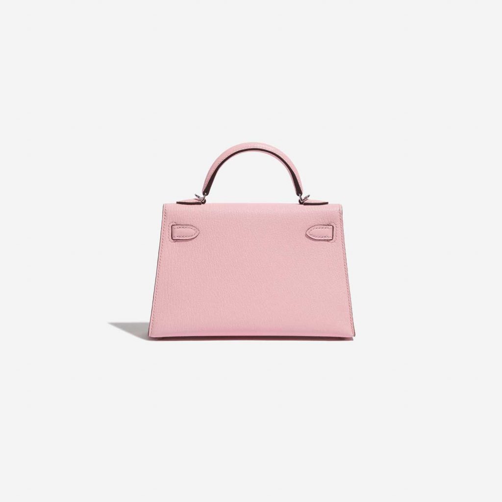 Hermès Kelly Mini Chèvre Mysore Rose Sakura | SACLÀB