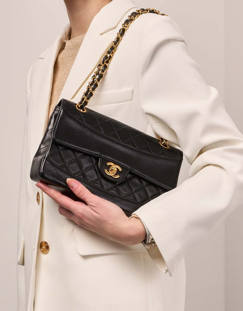 Chanel Timeless Small Lamb Black | SACLÀB