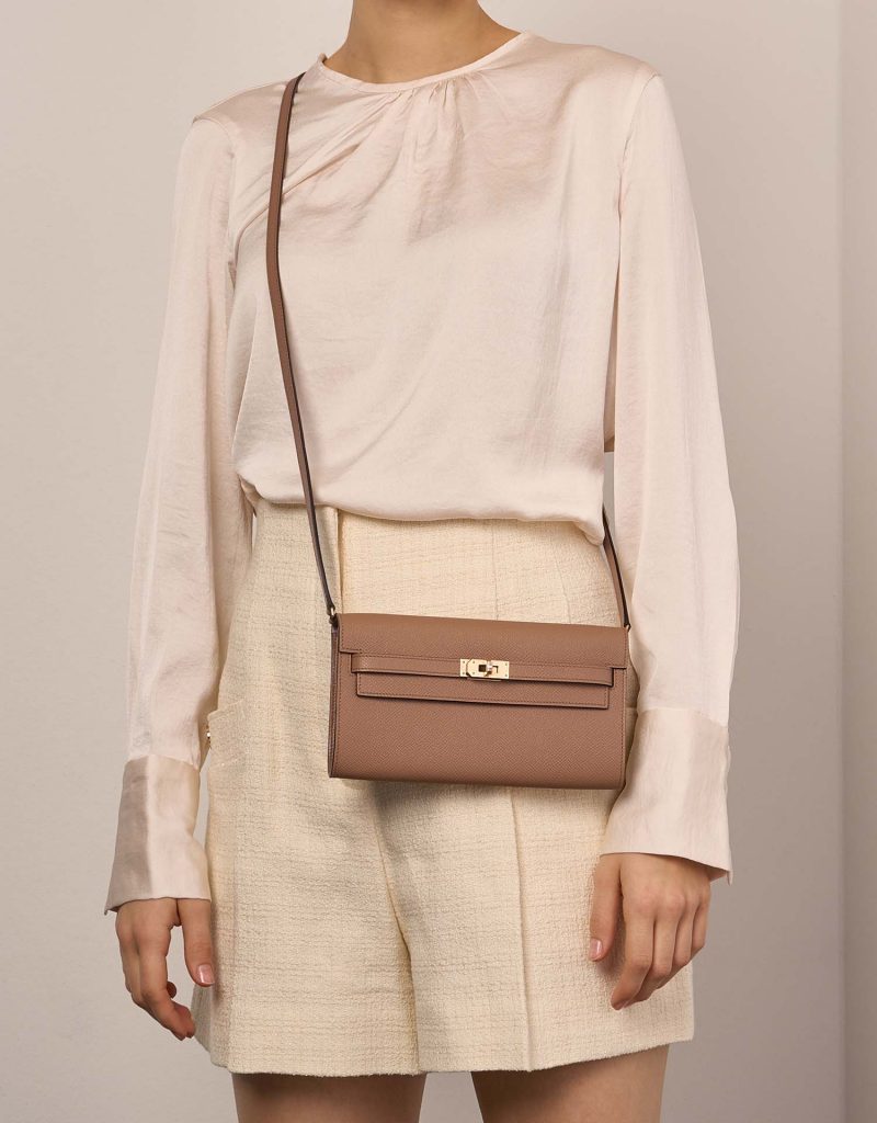 Hermès Kelly To Go Epsom Chai / Mauve Sylvestre | SACLÀB