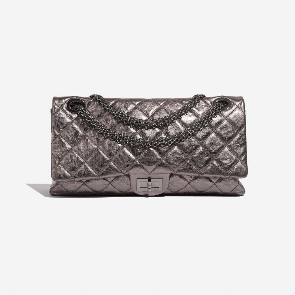 Chanel 2.55 Reissue 228 Lamb Silver | SACLÀB
